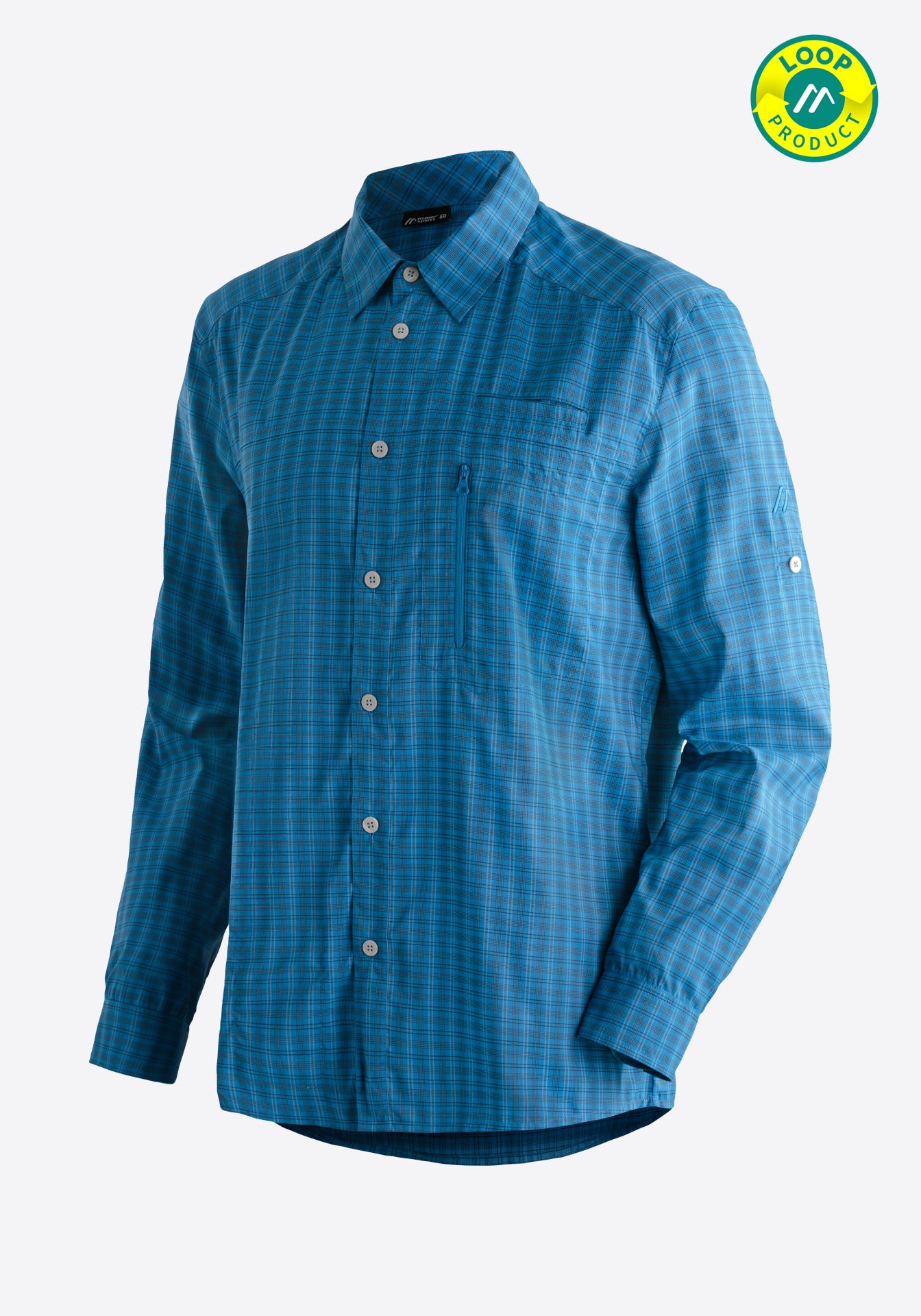 Mats L/S | green check | 46 | 4065716211368